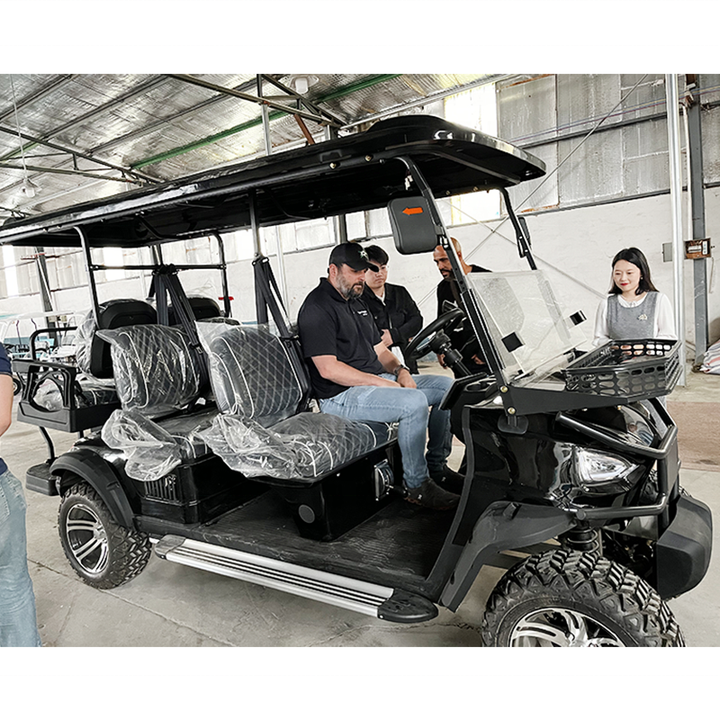 Cheap Electric Golf Cart - 4 Wheel 6 Seater off Road Utility