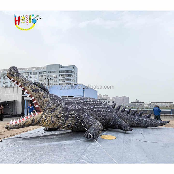 Giant Inflatable Crocodile Model Inflatable Alligator Animal for ...