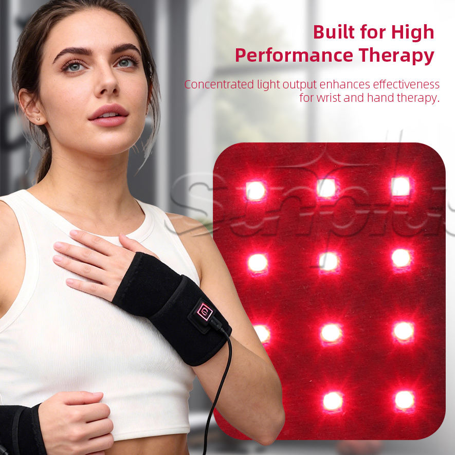 SunPlus 660Nm 850Nm Led Red Light Therapy Wrist Near Infrared Red Light ...