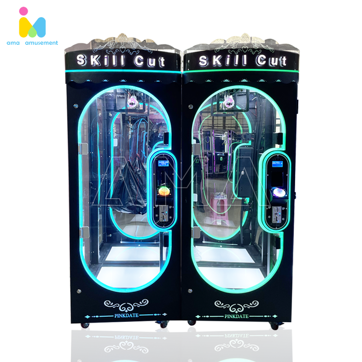 AMA Coin Operated PINK DATE Cut Prize Coin Amusement Game