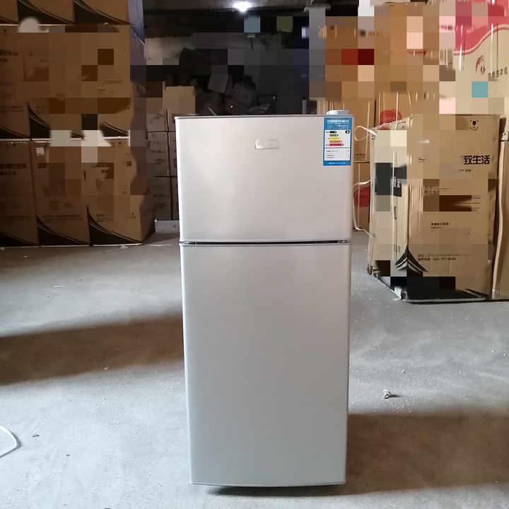 148 Liters Two Door Freezer Fridge - Top Freezer Double Door