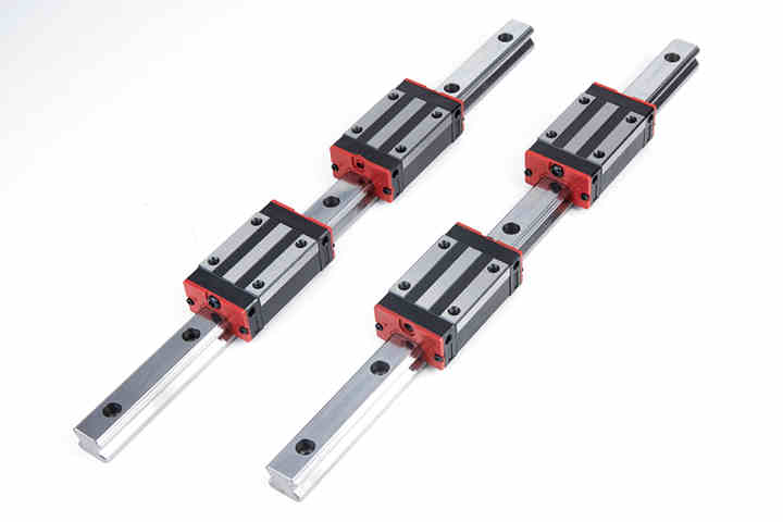 Steel HGH20 Linear Guide Rail for CNC Machine Router Engraving Slide Block Carriages Bearing ...