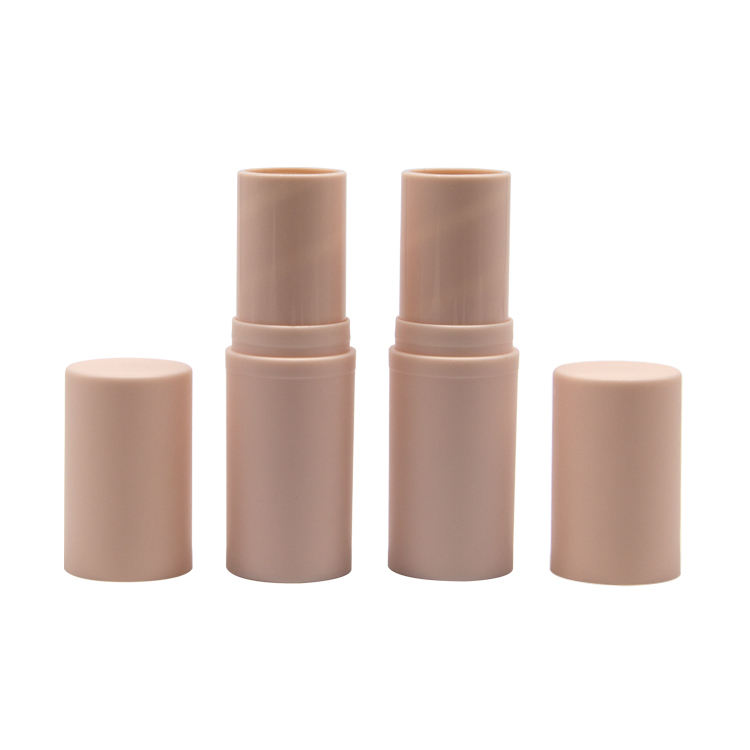 Round Empty Blush Stick Container Foundation Stick Tube Concealer Stick ...