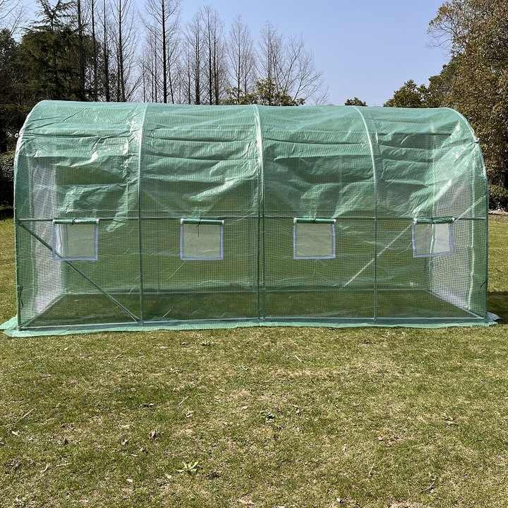 High Quality 4m PE Mesh Cloth Greenhouses for Outdoor Garden Use ...