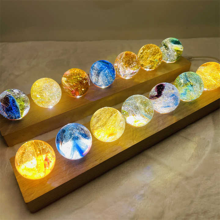 Wholesale Homemade Crystal Beaded Starry Night Light