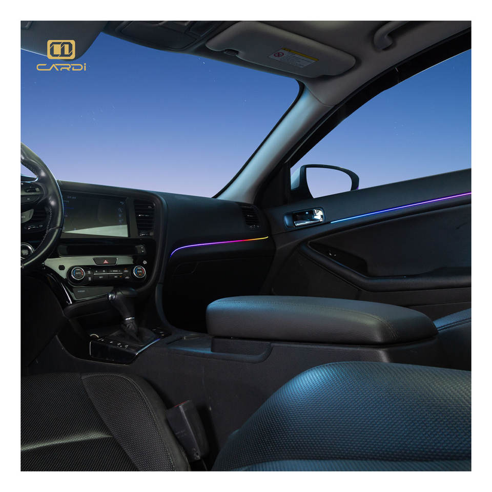 Interior Car LED Strip Kit K4S Universal Atmosphere Decorative Soft ...