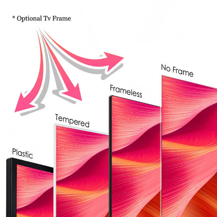 Slim Smart TV - 24 to 75 Inch Android Tvs for Home & Office