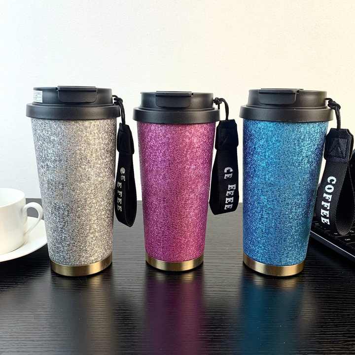 Titanium Stainless Steel Tumbler Drinking Sports Water Bottle Mugs ...