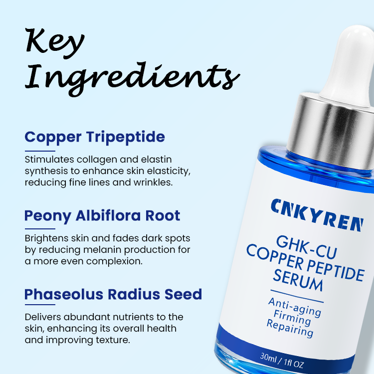 Blue Copper Peptide GHK-Cu Serum Anti Wrinkle Firming Facial Treatment ...