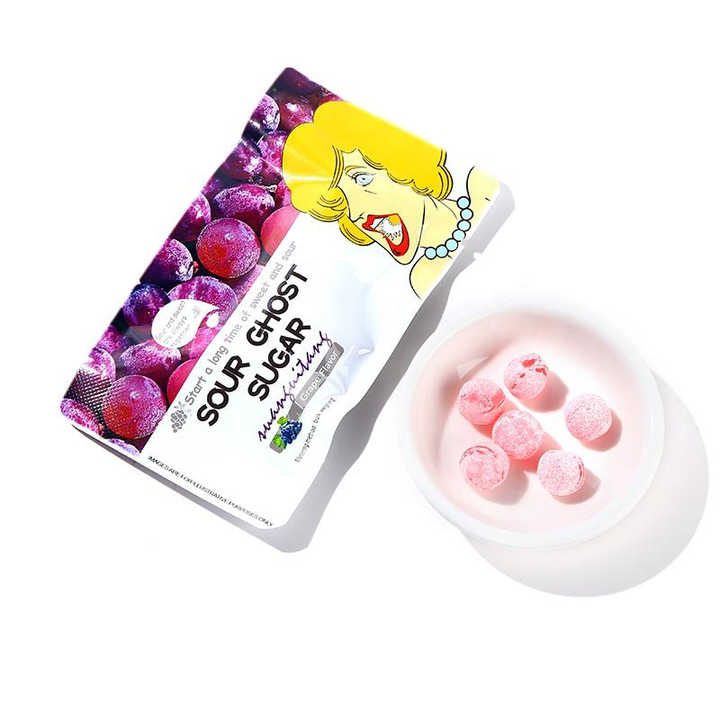 Wholesale Multi-Color Super Sour Acid Coated Candy Tastey Fruit Flavor ...