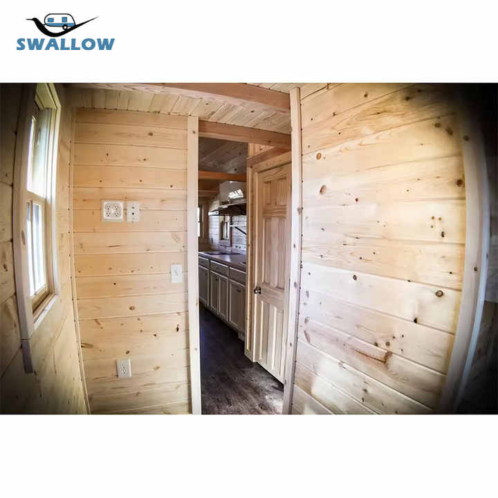 Prefab Modules on Wheels Mobile Log Cabins Redefine Sustainable ...