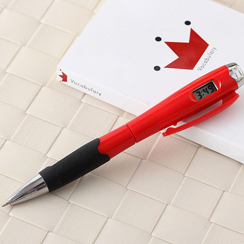 Promotional Digital Clock Ballpoint Pen - Customizable Branded Pens for ...