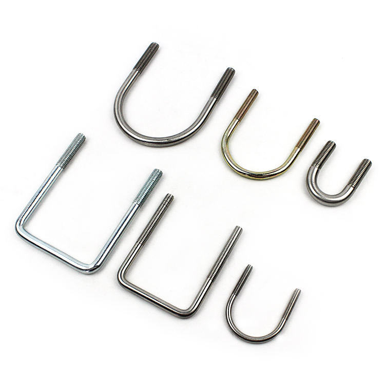 U & Square & J Types U Bolt Manufacture Stainless Steel U-bolt M6 M8 ...