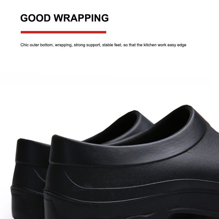 White Chef Waterproof Kitchen Shoes Anti-Slip Protection Multi-Purpose ...