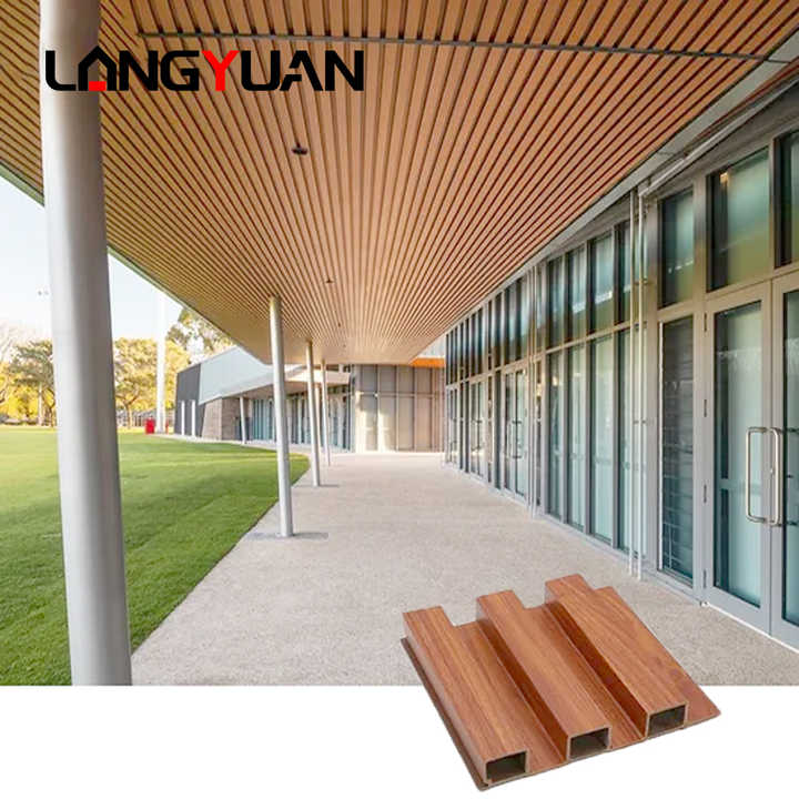 Easy Install Indoor Wood Alternative PVC Plastic Composite Great Wall ...