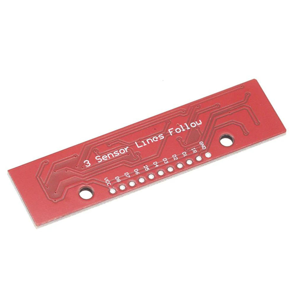8 Channel IR Tracking Sensor Module 8 CH Infrared Line Track Trace ...