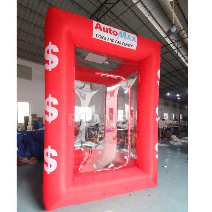 Inflatable Cash Cube - Money Grab Machine for Events