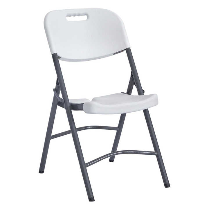 Foldable Portable Plastic Chairs - Heavy Duty & Stackable