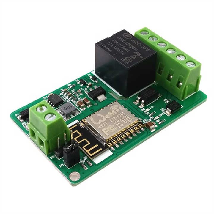 ESP8266 10A 220V Network Relay Module Automatic Protection 4 Layers Board TVS Input Module ...
