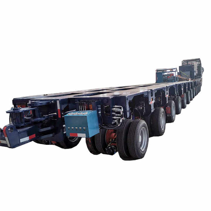 12 Axle 250T Goldhofer Modular Hydraulic Trailer Manufacturers