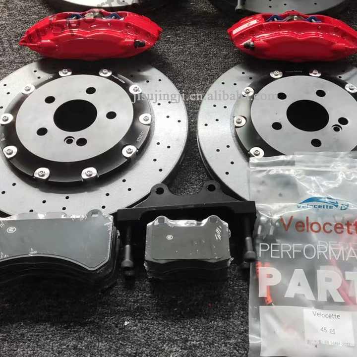 CCB Full Kit Caliper Brake Set 6/4 Piston Brakes 355MM Carbon Ceramic ...