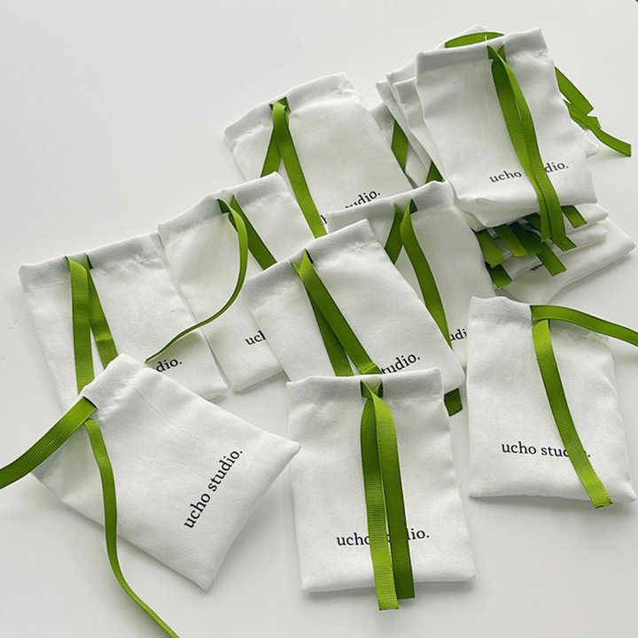 Small Medium Large Suede Rectangular Pouches Jewelry Gift Packaging ...