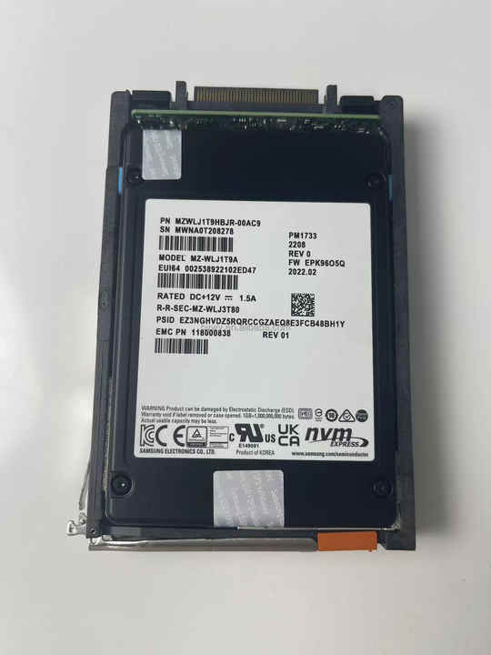 EMC Nvme 1.92TB SSD for Dell Powerstore - High Performance