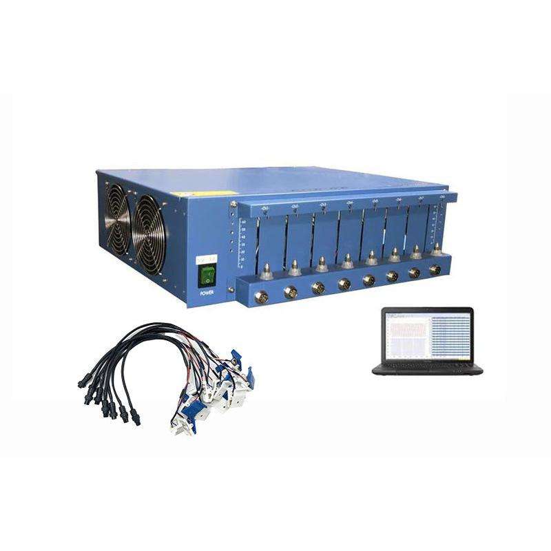 8 Channel Battery Analyzer (2-1000mA, 5V / Channel ) Tester Testing ...