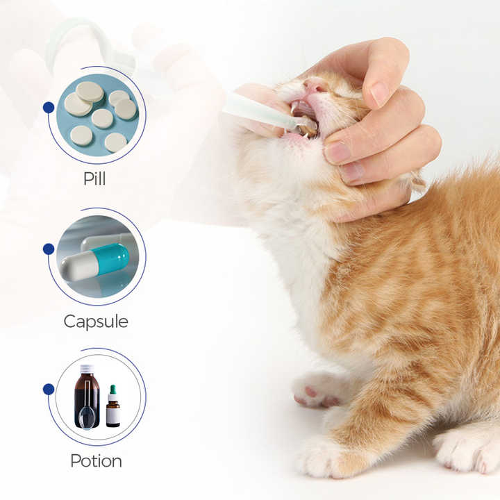 Pet Accessories Veterinary Instrument Pill Gun Dog Cat Medicine Feeding ...