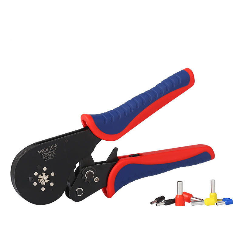 YTH Wire Ferrule Crimping Tool Self-Adjustable Ratchet Wire Crimping ...