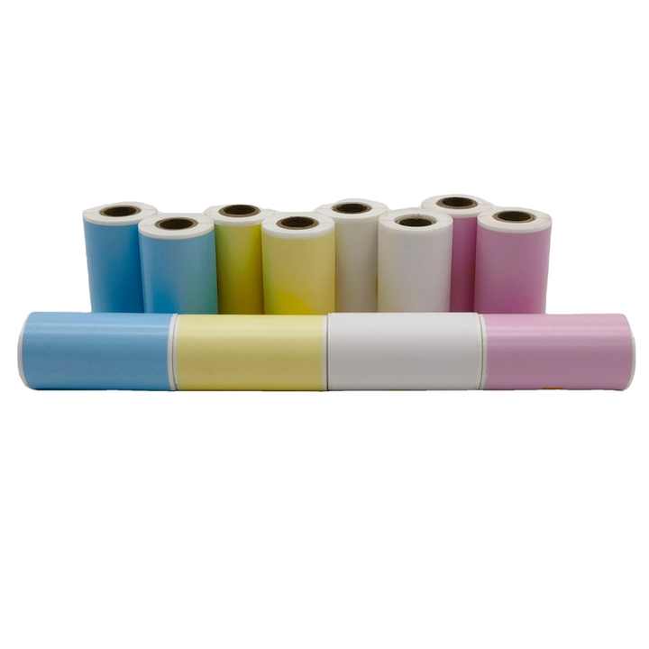 Custom Design Self Adhesive Paper 54mm*3.5m mixed color Thermal Color ...