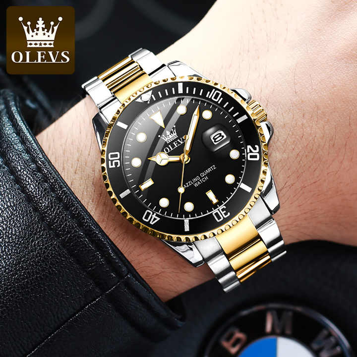 OLEVS 5885 Luxury Watches - Men's Luminous Quartz Timepieces