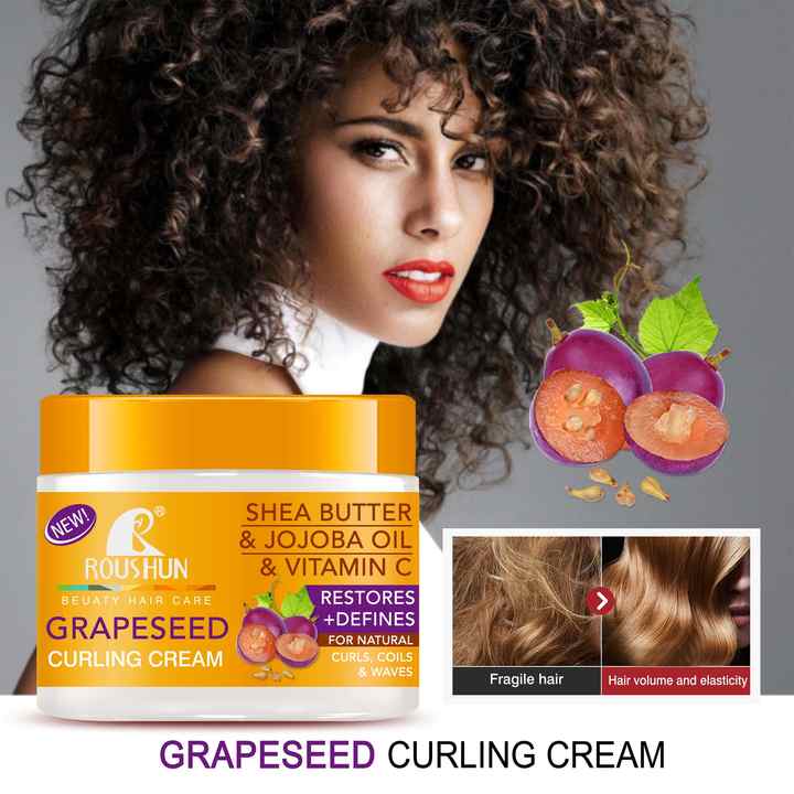 ROUSHUN Curly Hair Cream - Nourishing & Smoothing