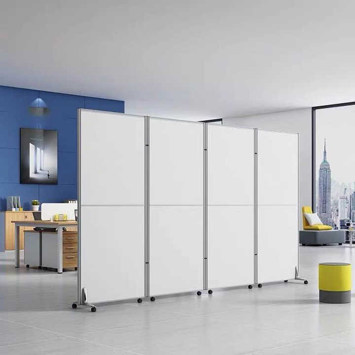 Movable Wall Partition Divider with Wheels - Flexible Office Solutions