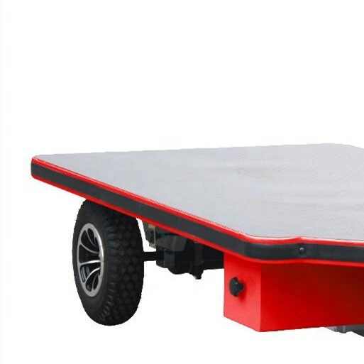 Electric Hand Cart - Powered Platform Trolley for Easy Moving