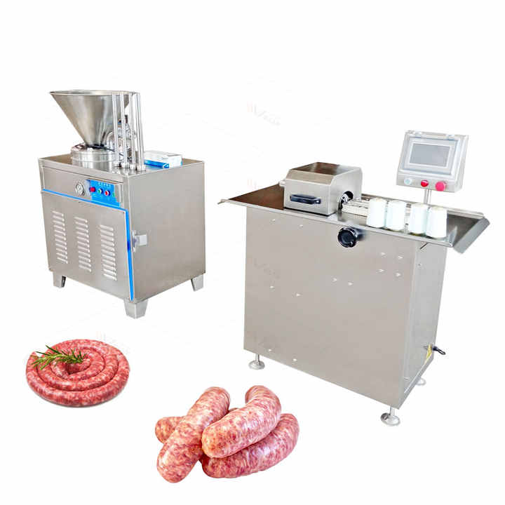 High Quality Electric Sausage Linker Manual Semi-Automatic Linking Tied ...