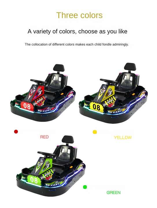 2025 Leifengta Electric Go Karts for Kids Battery Operated Racing Kart ...