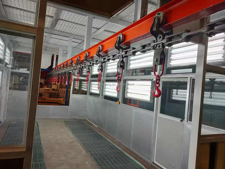 High Productivity Automatic Powder Coating Painting Line for Quality ...
