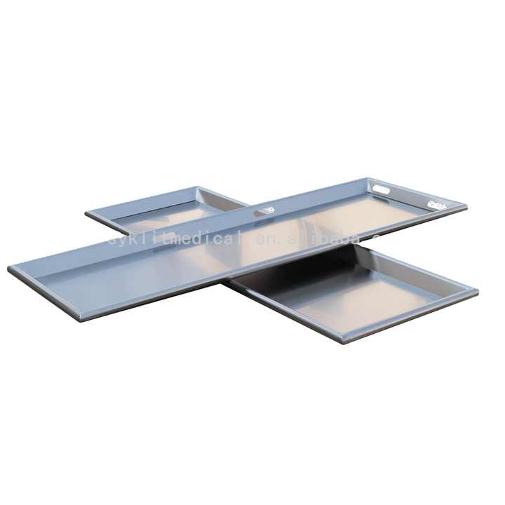 Medical Morgue Equipment Transport Cart Stainless Steel Mortuary Body ...