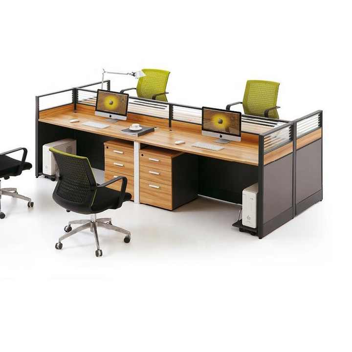 Custom Modern Office Cubicle - Eco-Friendly & Durable