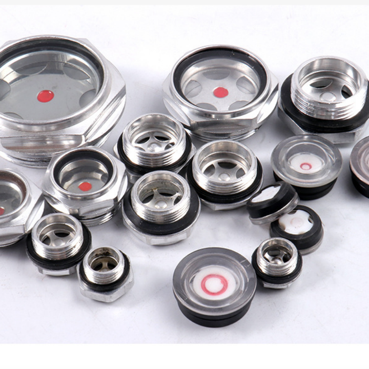 Hexagonal Oil Level Sight Glass Window Liquid Sight Gauge Glass for ...