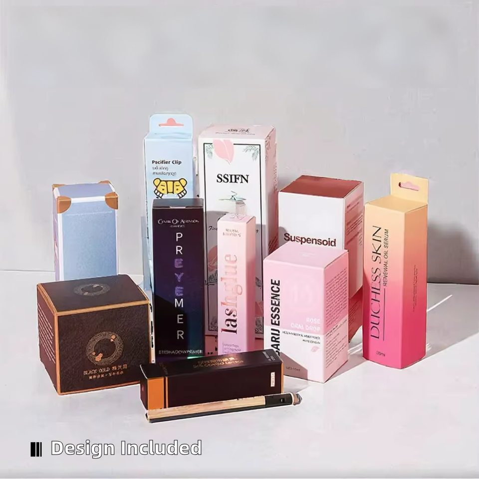 Custom Color Box Making Cosmetics Lipstick Carton Blind Box Laminate ...