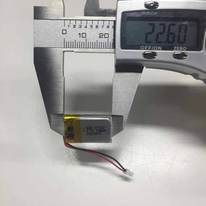Wholesale GEB 451220 3.7V 80mah Li-Ion Lithium Polymer Battery