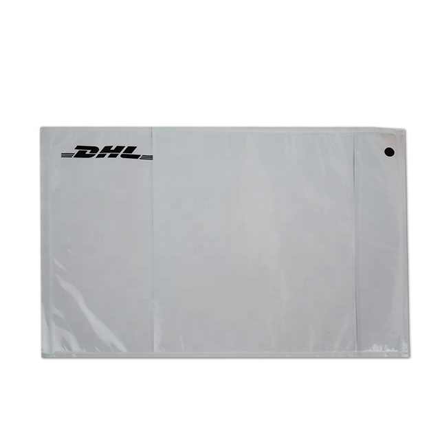 DHL Clear Plastic Self Adhesive Shipping Label Pouches for Professional ...