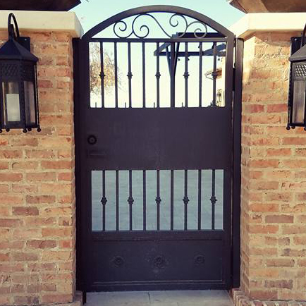 Italian Style Wrought Iron Gates - Elegant & Durable
