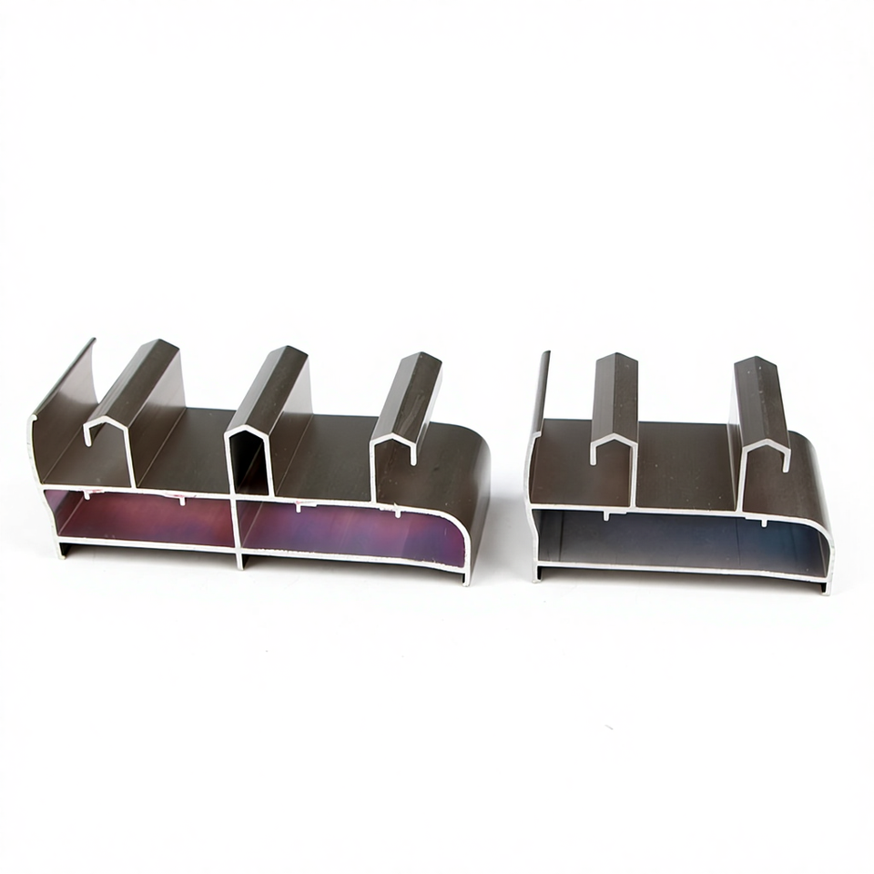 Champagne Anodized Aluminum Extruded Profiles Euro Series Sliding ...