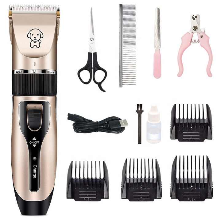 Multifunction Rechargeable Puppy Dog Shaver Grooming Kit