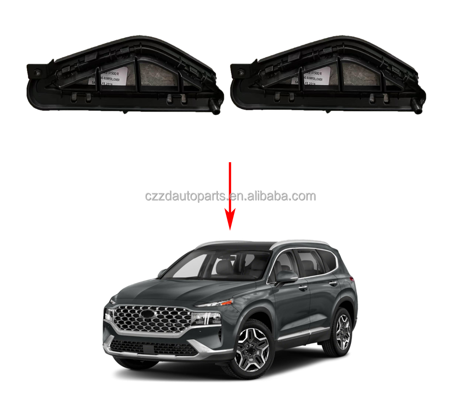 OEM 865C1-S1500 for Santa Fe SantaFe 2021 Front Bumper Side Wind Panel ...
