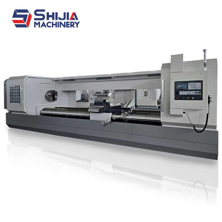 CK61125 CNC Horizontal Lathe Precision Automatic Flat Bed Multifunctional Single Spindle Heavy ...