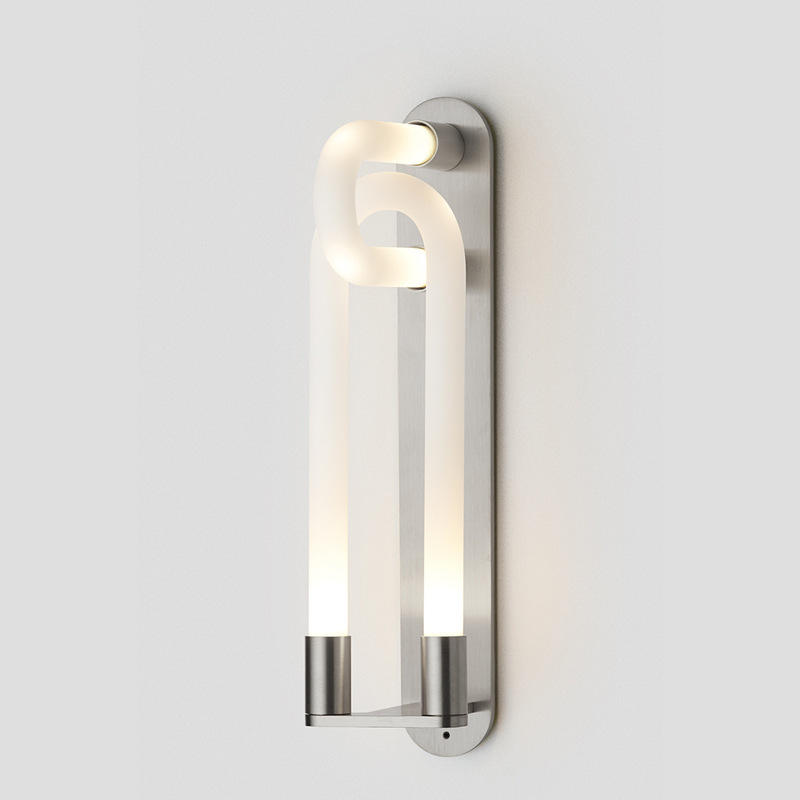 Modern Luxury Interlocking U Shaped Tubes LED Sconce Wall Lamp